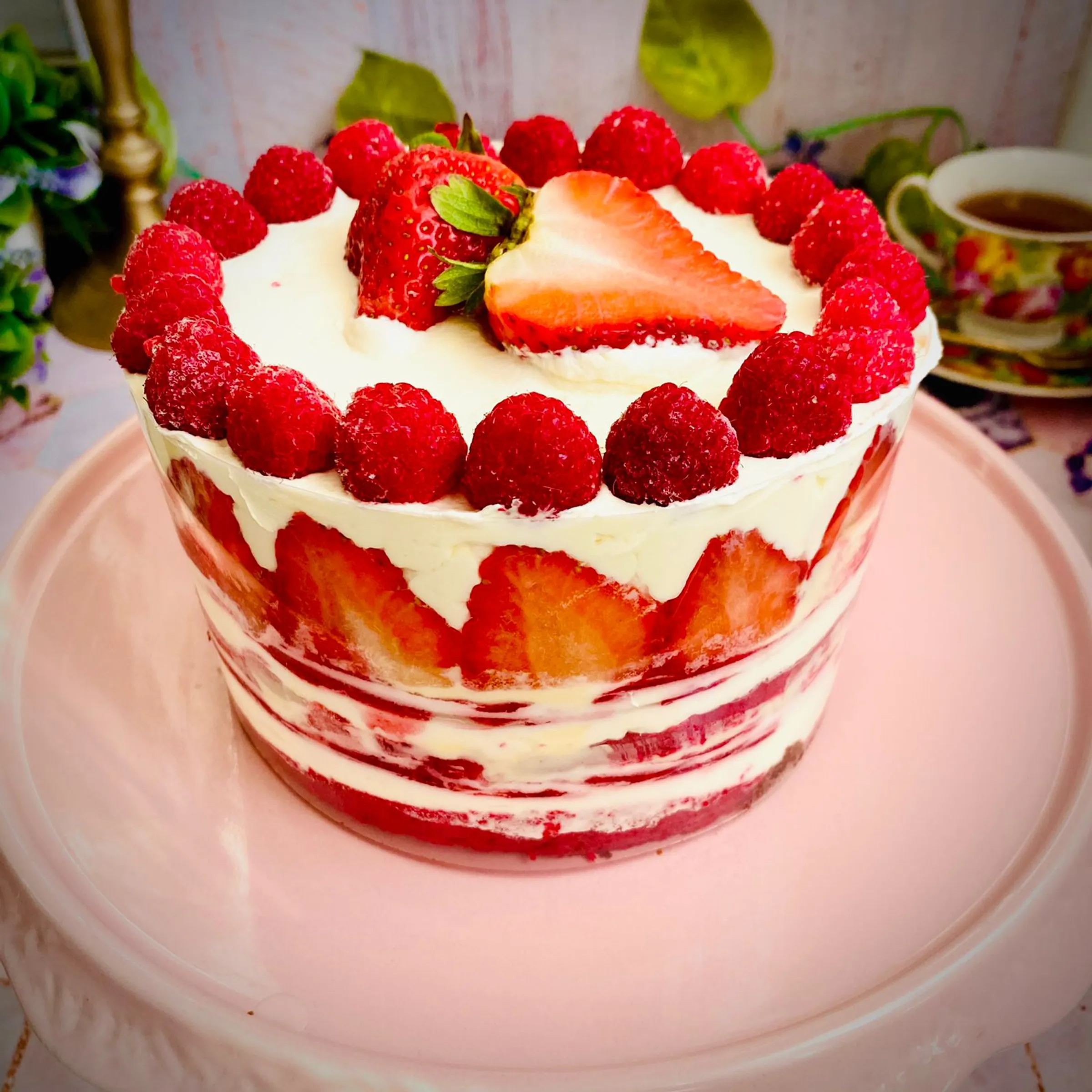 Torta Nico Berries - Rebelde Keto! Pastelería saludable