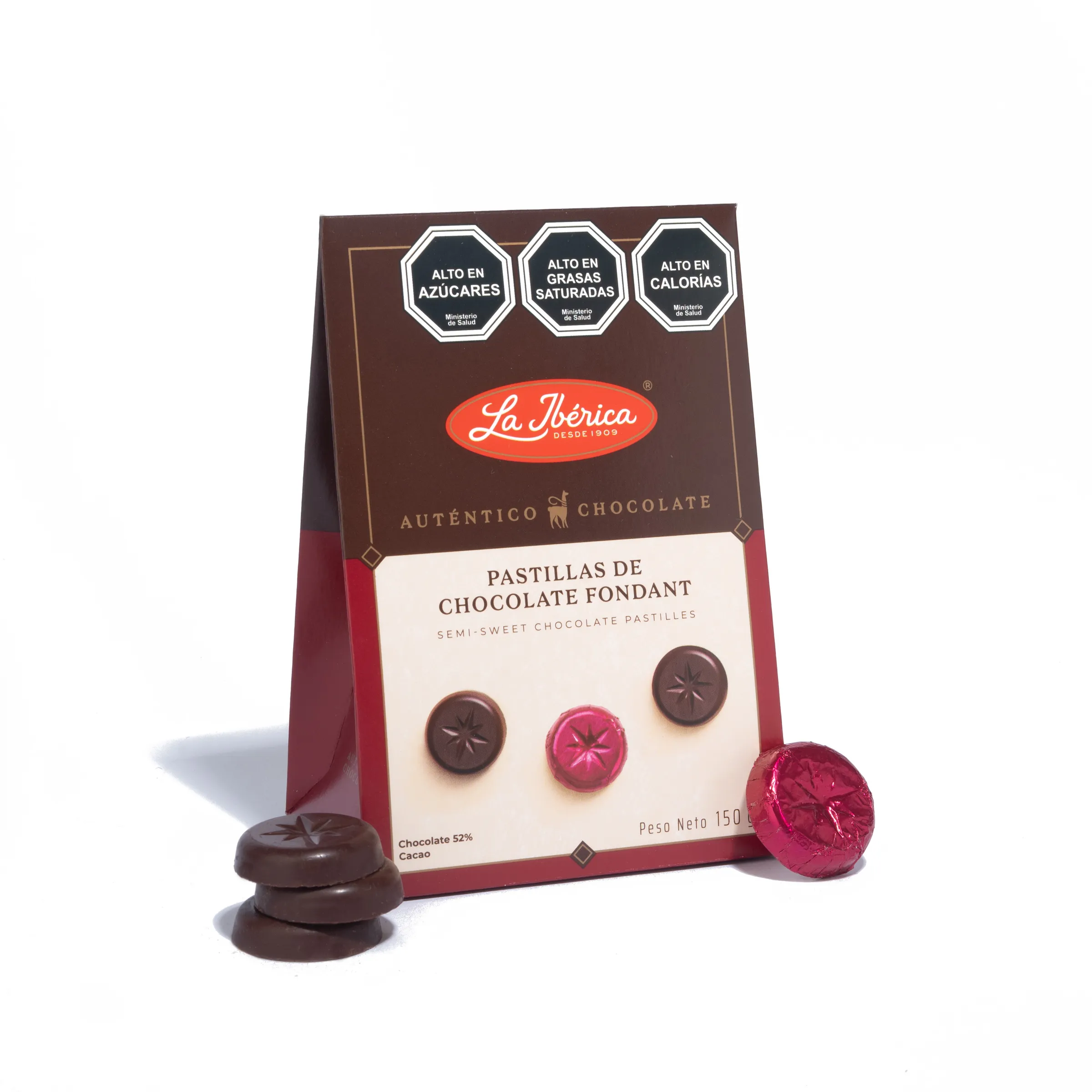 Pastillas de Chocolate Bitter x 150 g - La Ibérica - Tienda Online