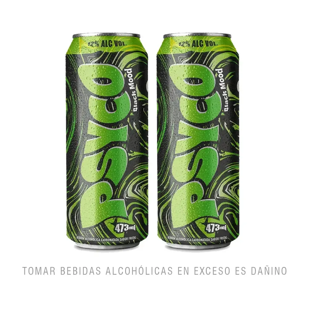 Pack (2 Rtd Psyco Black Mood x 473 Ml) - Tambo | Cada vez más cerca
