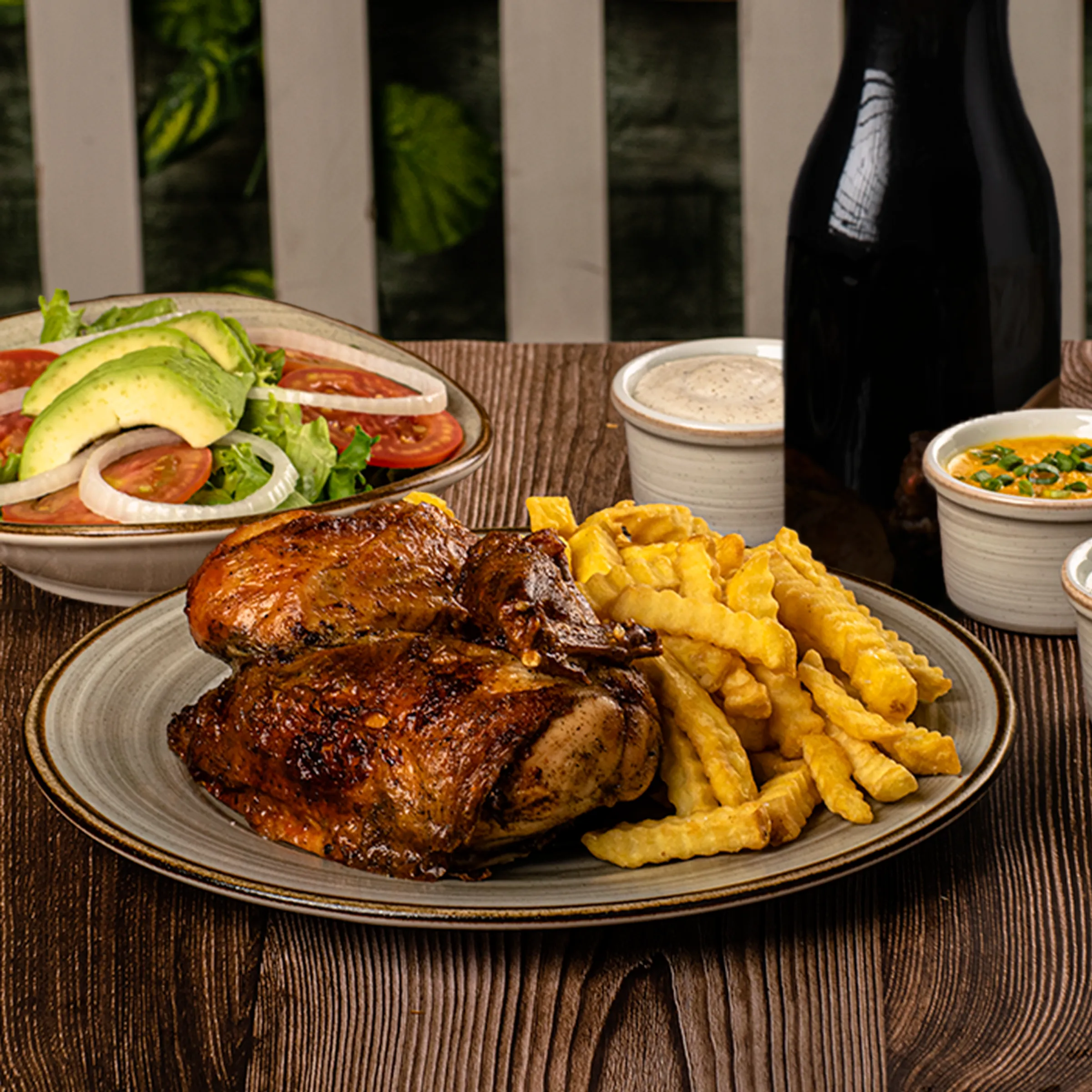 Promo 1/2 Pollo & Bebida - La Panka | Pide online