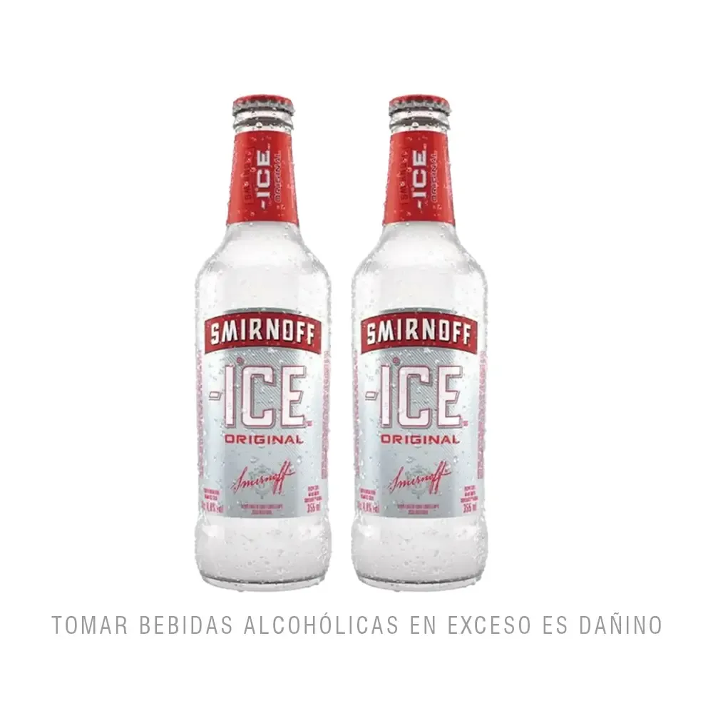 Pack (2 Rtd Smirnoff Ice Red Bot 355 ml) - Tambo | Cada vez más cerca