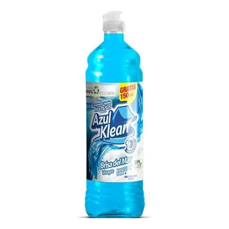 Limpiapisos azul klean brisa del mar x 460 ml botella - Supermercados ...