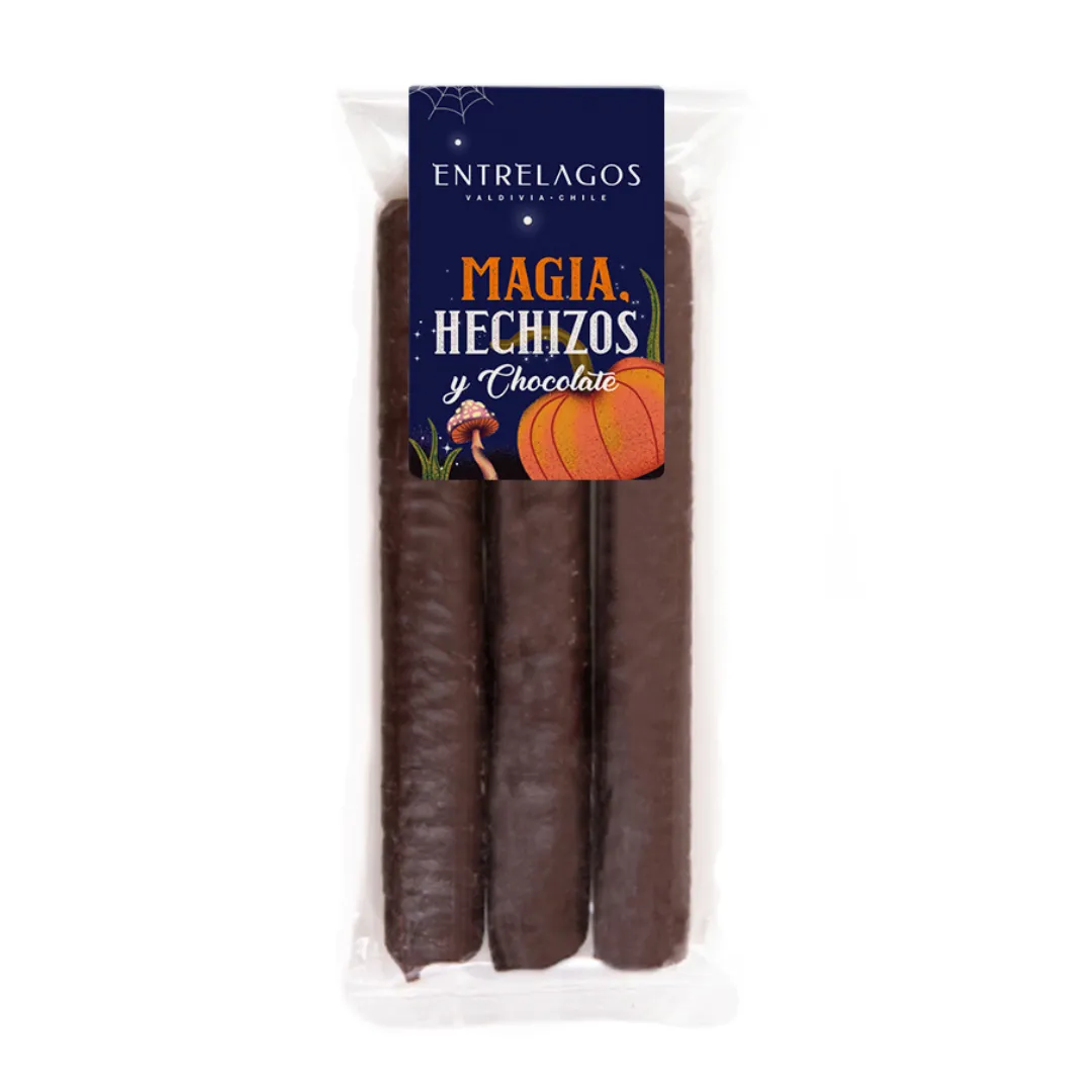 762 - Cuchufli hechizado Manjar Bitter 57 gr. - Chocolatería Entrelagos ...