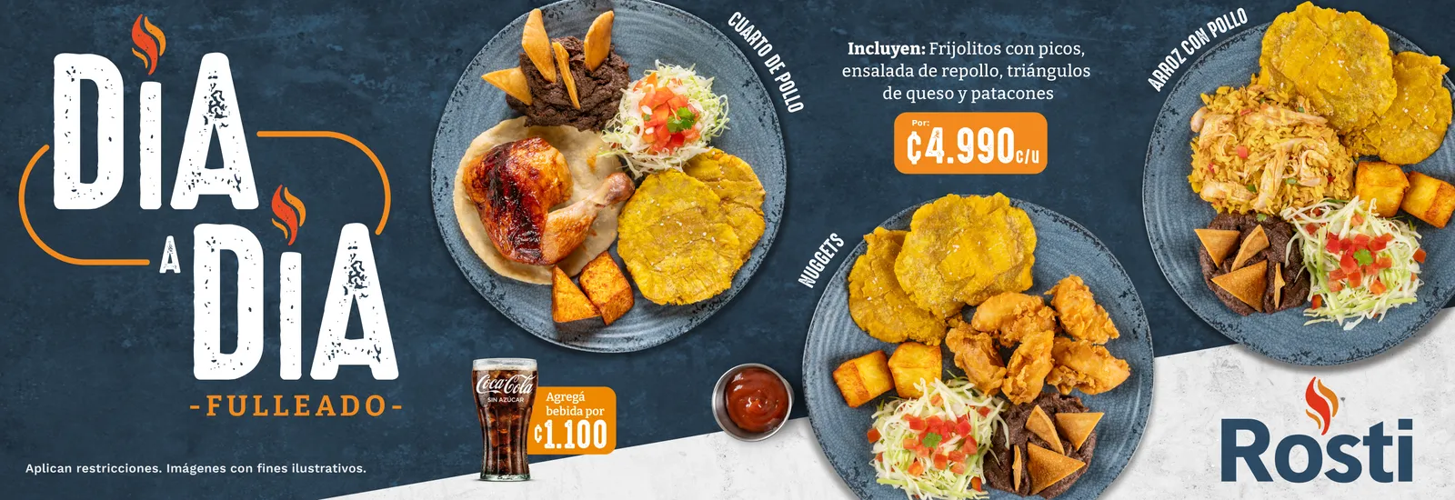 Rosti Costa Rica | Descubrí el Menú de Rosti