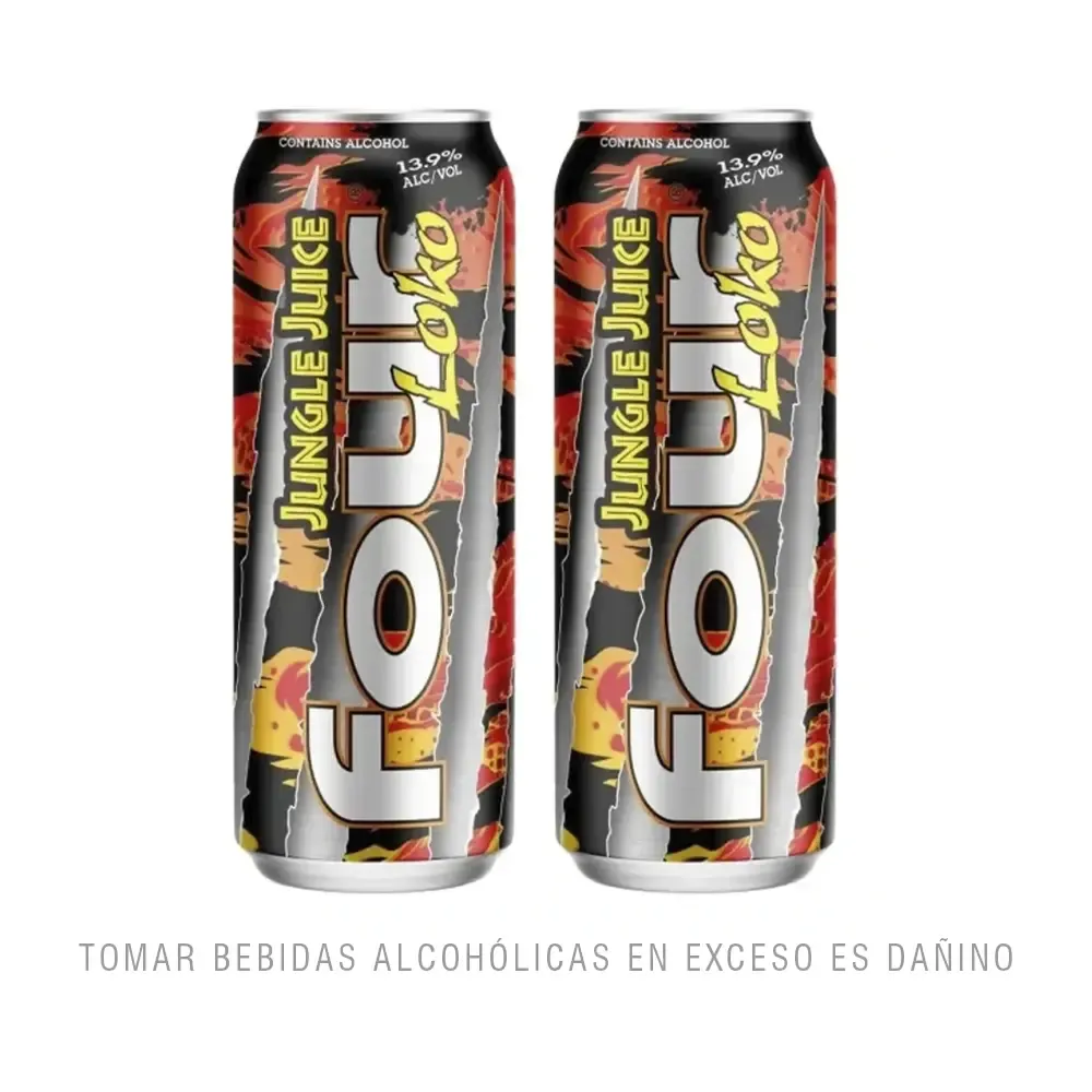 Pack 2 (Four Loko Jungle Juice 695ml) - Tambo | Cada vez más cerca