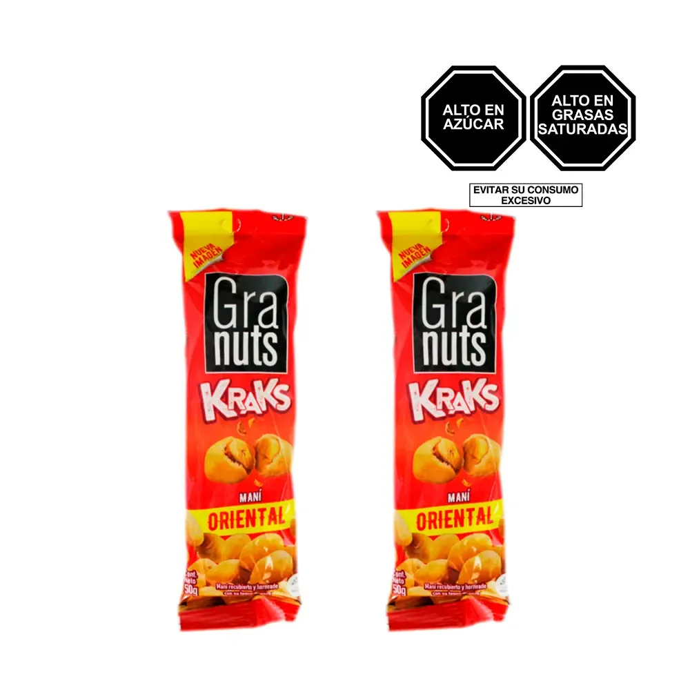 Pack X2 (Mani Kraks Oriental Granuts X 50 Gr) - Tambo | Cada vez más cerca