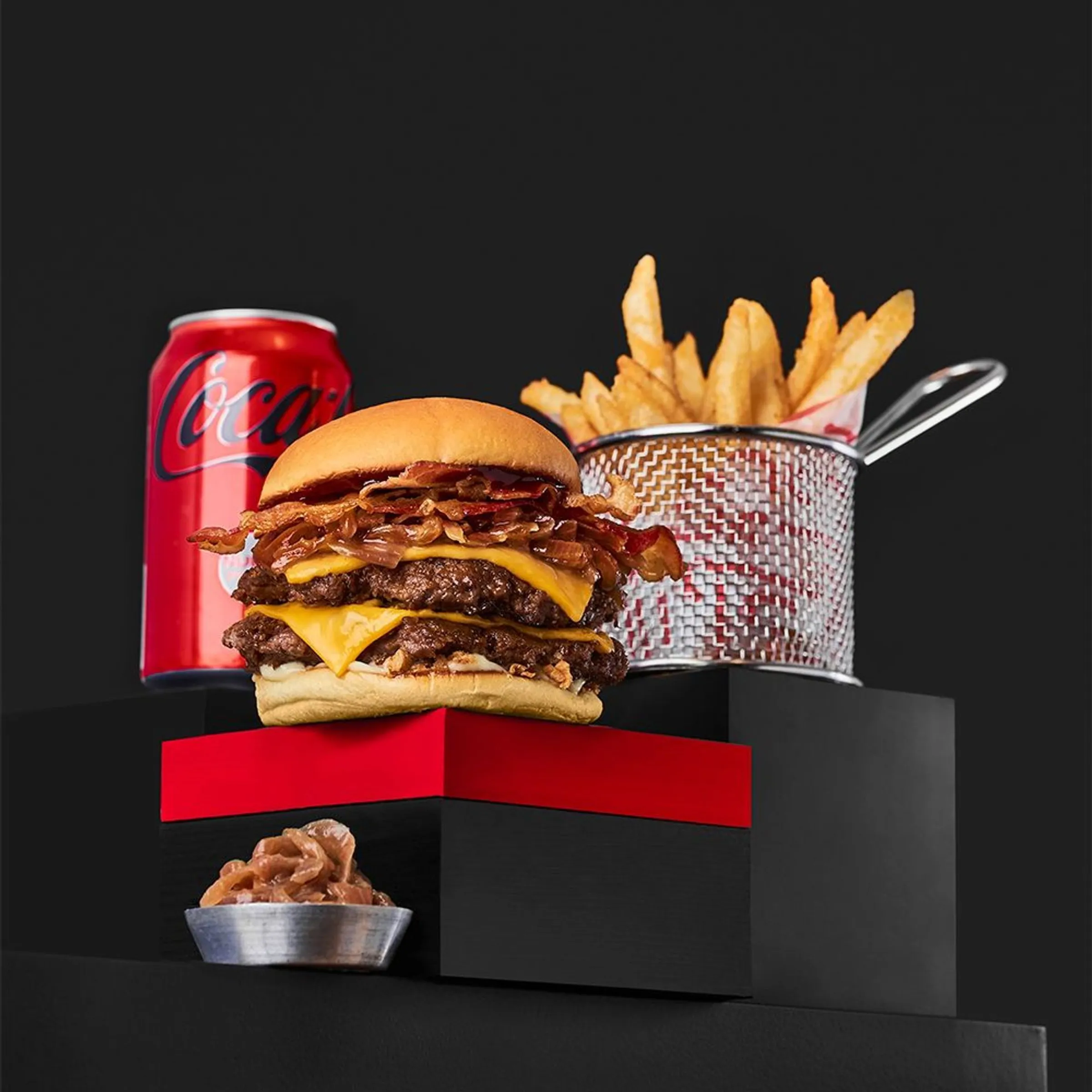 Combo Just BBQ Doble - Just Burger | Solo una hamburguesa, hasta que la ...