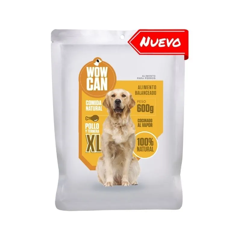 ALIMENTO BALANCEADO WOW CAN POLLO/TERNERA X 600 GRS - Supermercados La ...