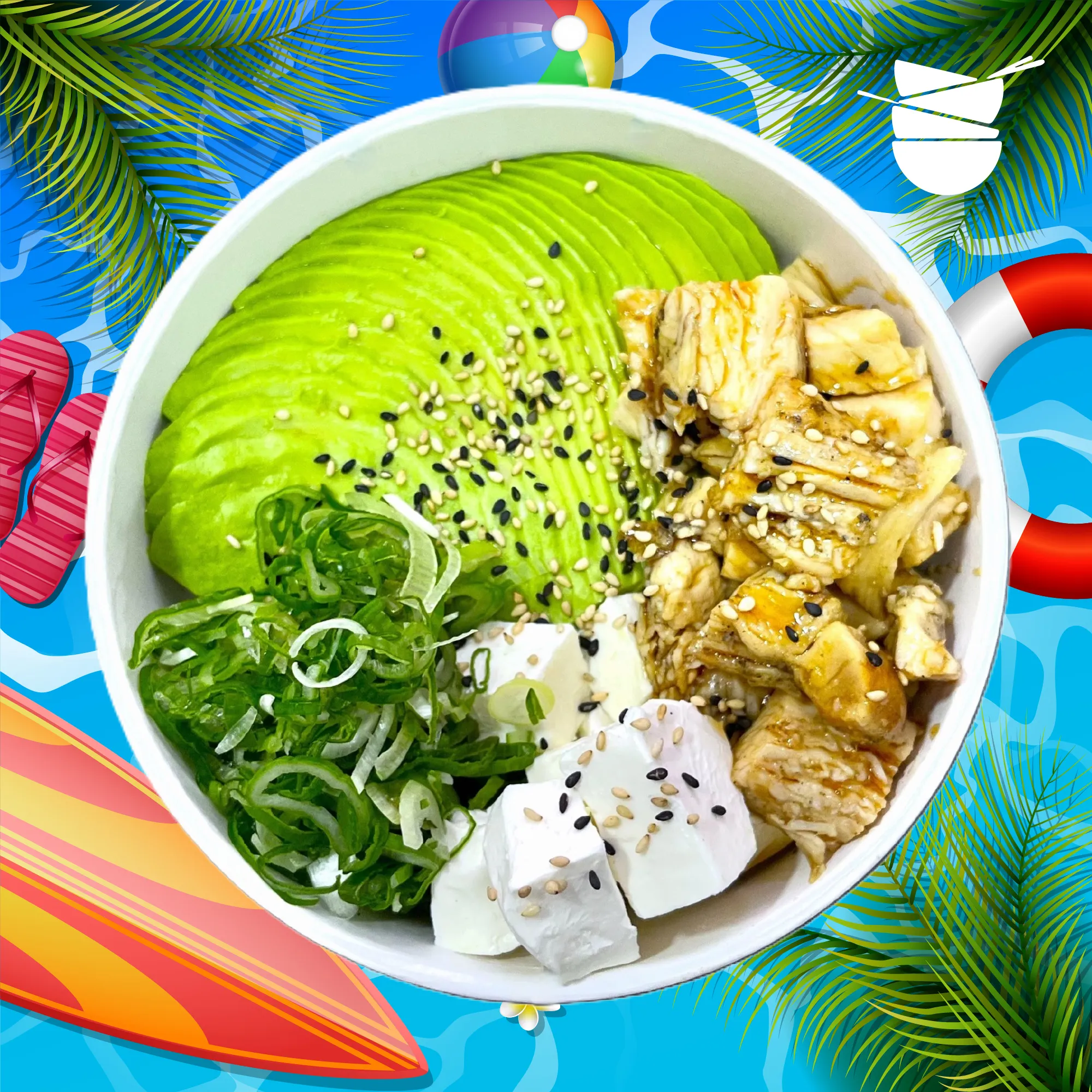 Gohan Chicken Teriyaki XL - TAMASHI SUSHI DELIVERY ONLINE