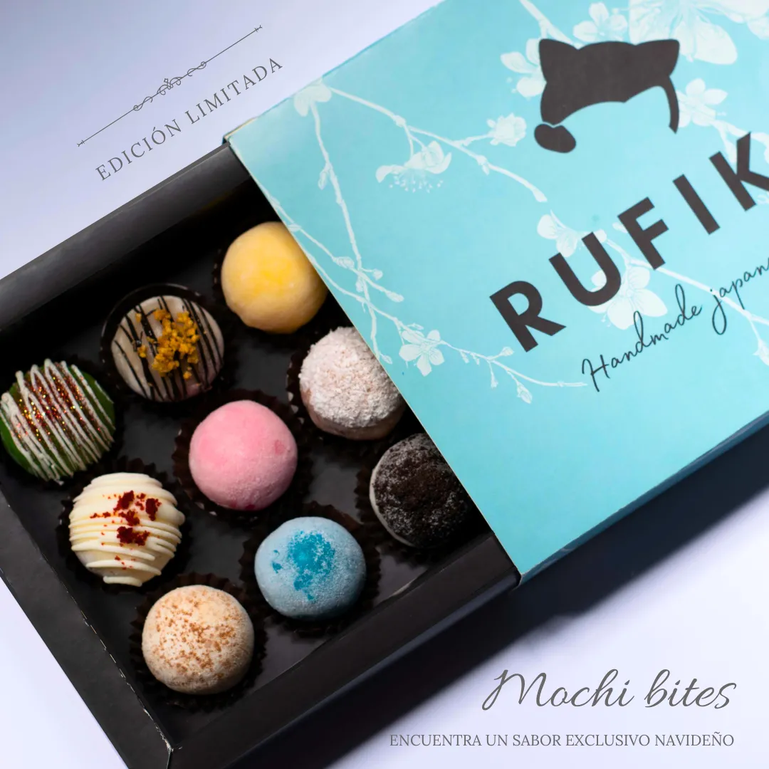 Mochi bites x12 - Dulces Rufiko | Pastelería japonesa