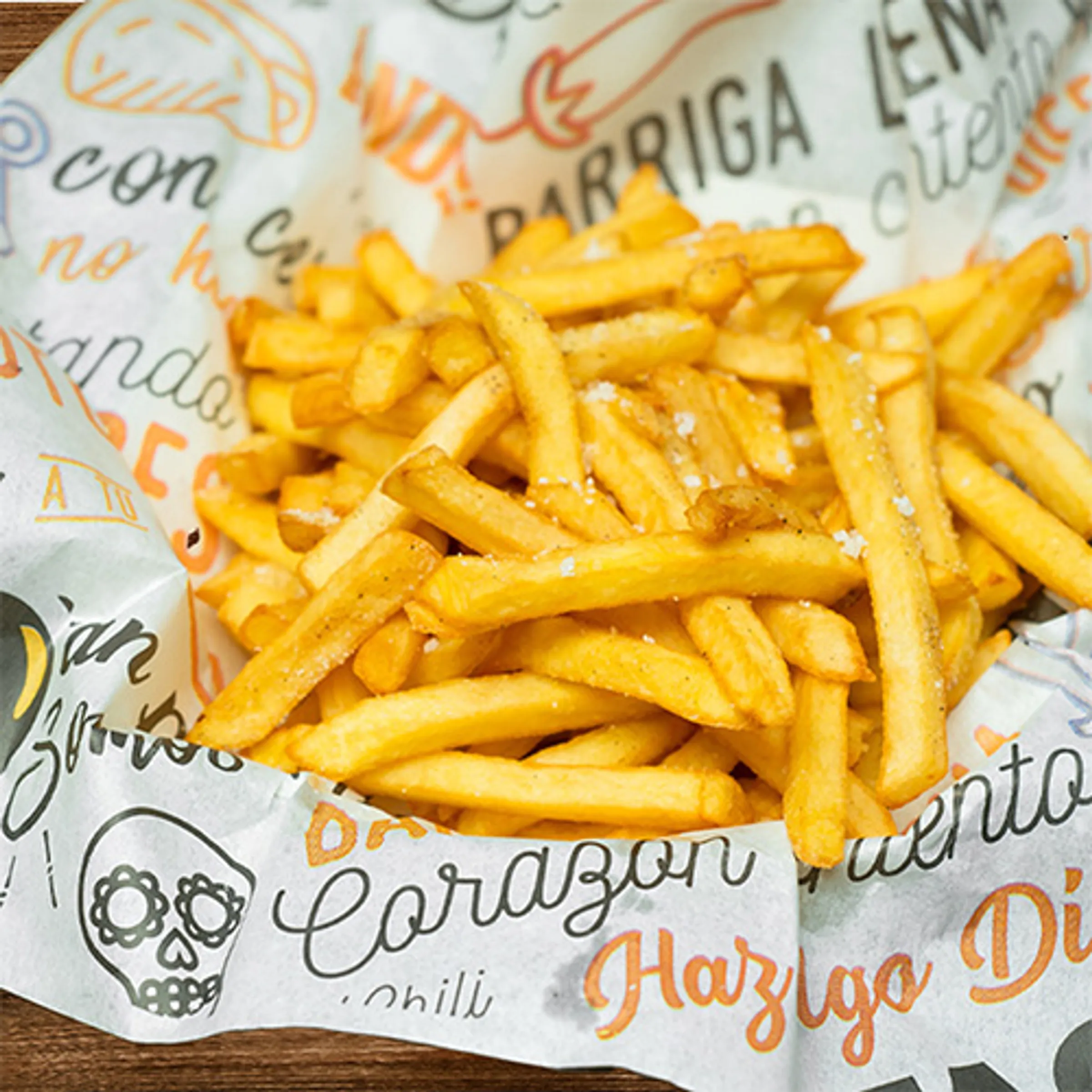 Papas Fritas Compartir - Tommy Beans - Burritos, tacos y bowls