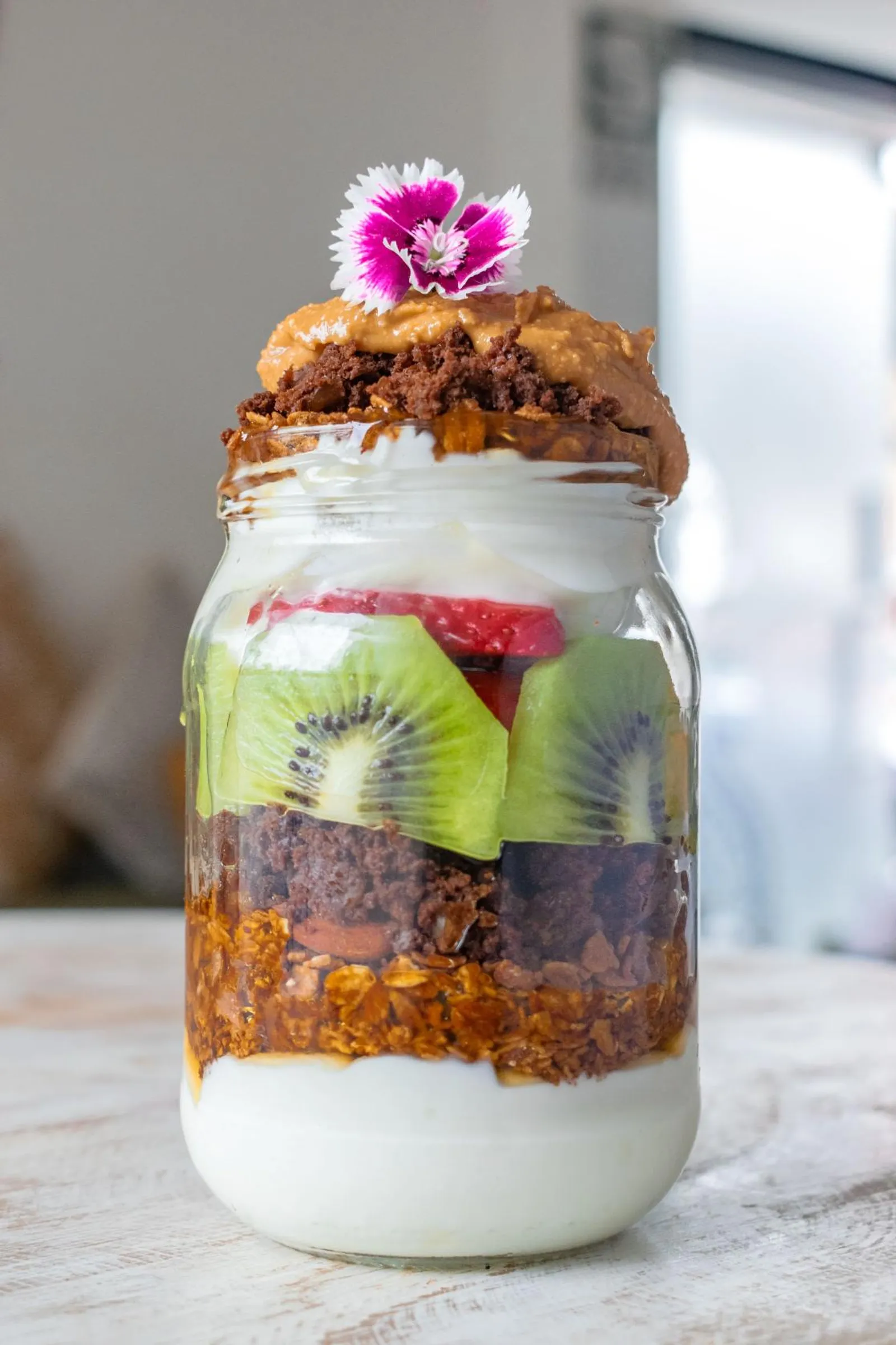 Parfait de Brownie - La Nevera Fit | Pide online