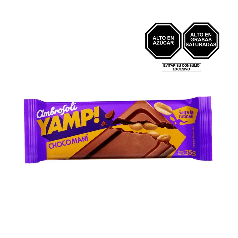 Chocolate Yamp Mani Tableta X 35 Gr - Tambo | Cada vez más cerca