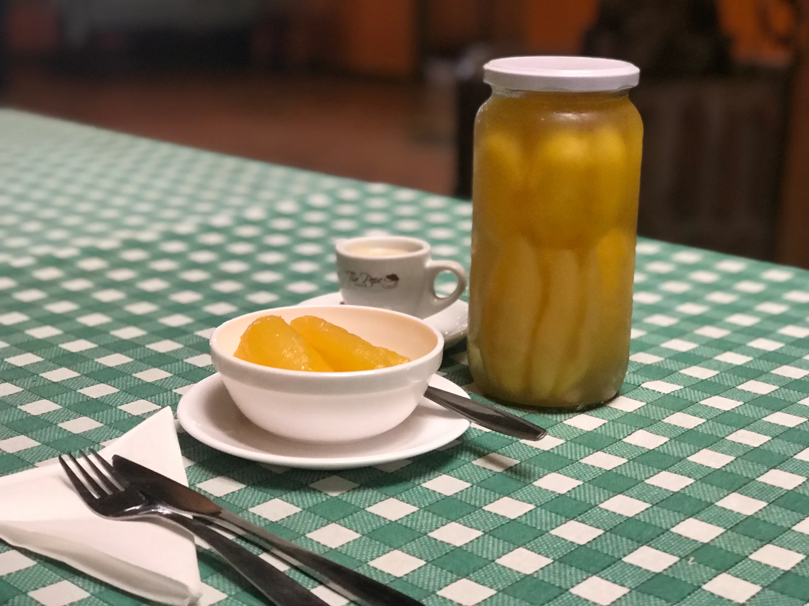 Frasco de papayas - Doña Tina - Comida Chilena