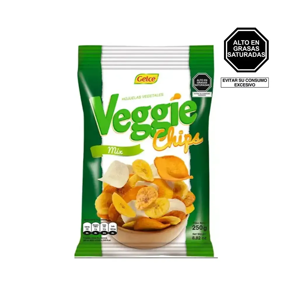 Mix Piqueo Gelce Veggie Chips Mix 250 gr - Tambo | Cada vez más cerca