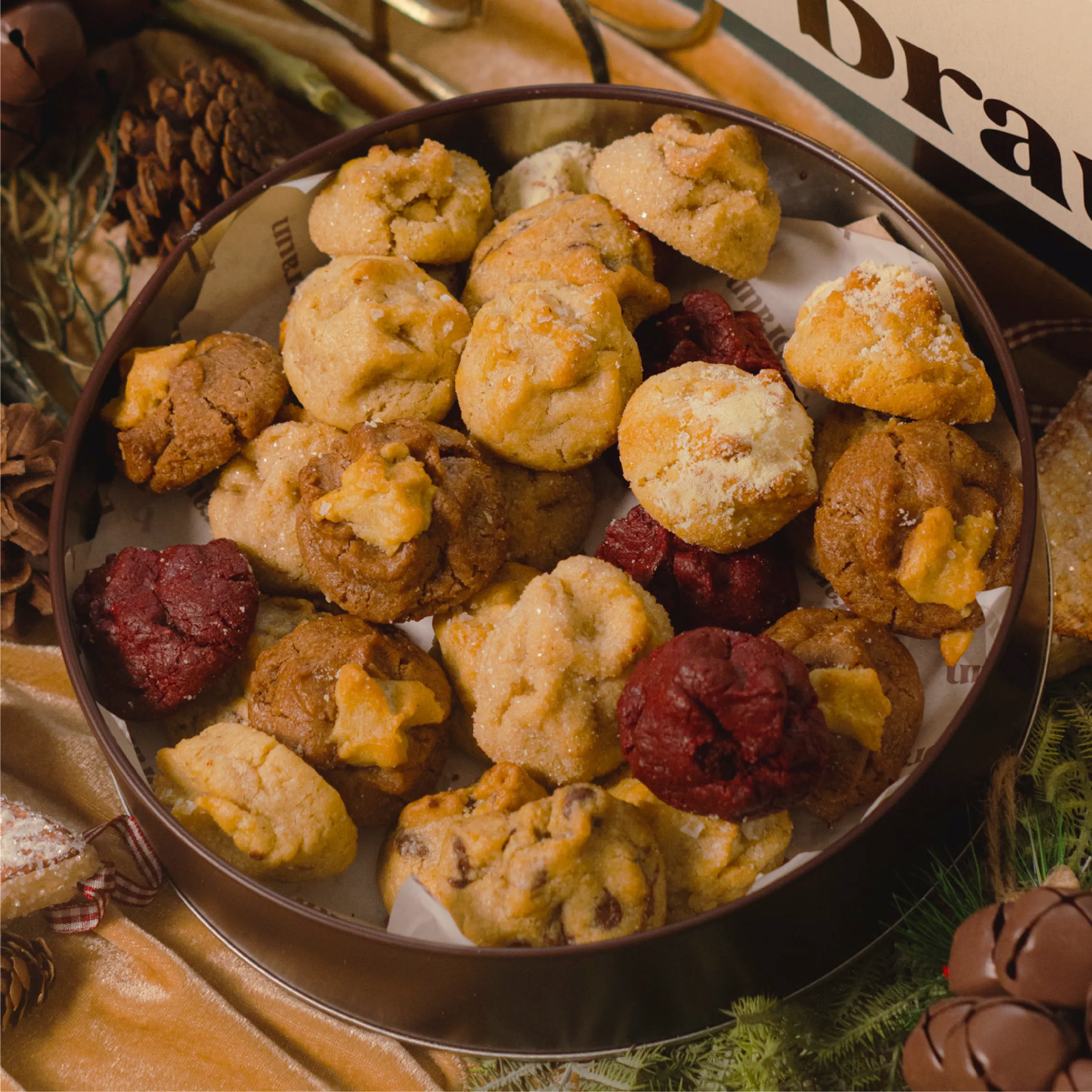 Lata 30 Mini Braun - braun cookies | galletas & soft serve