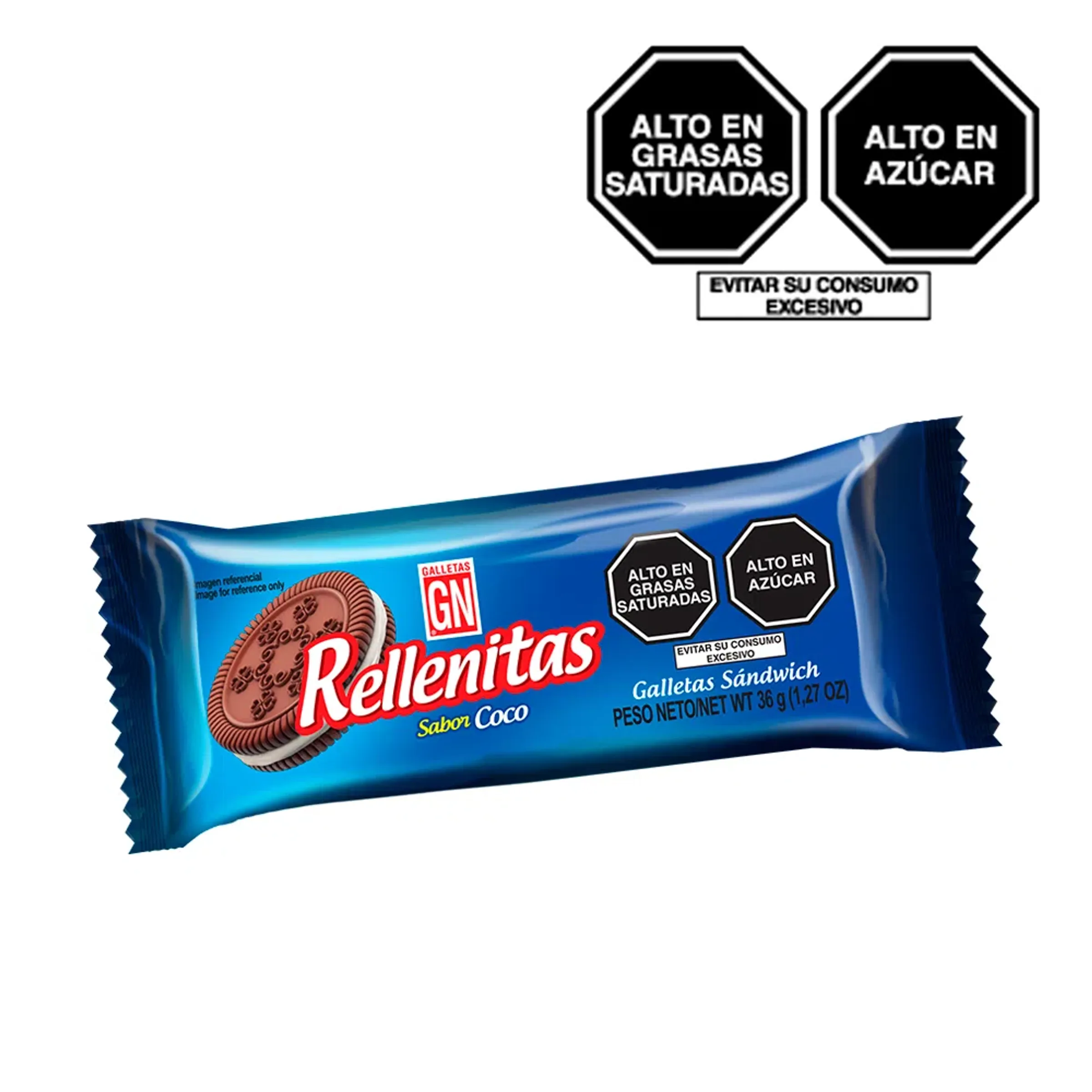 Galleta Rellenitas GN Coco 36 g - Tambo | Cada vez más cerca