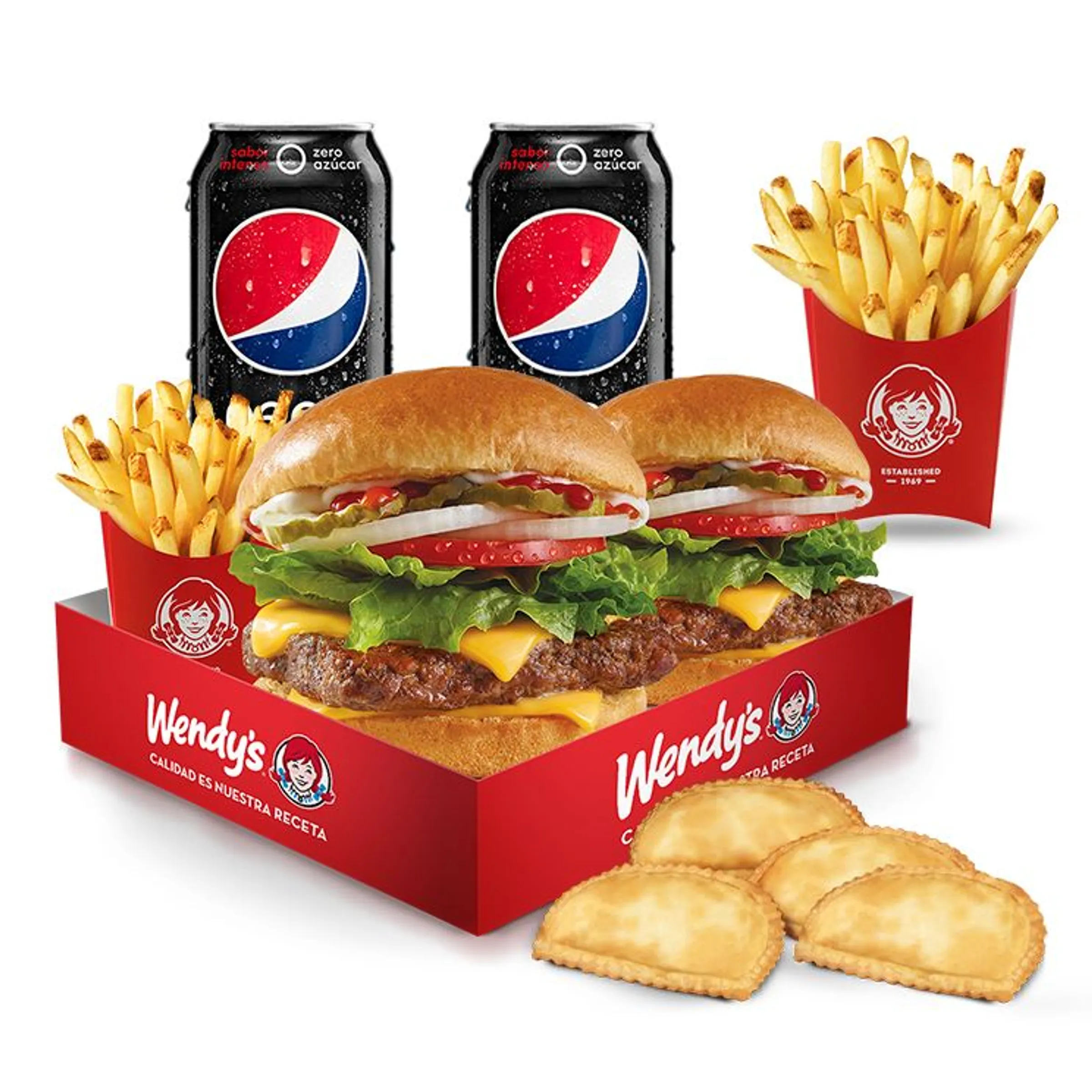 Duo Box Daves - Wendy's Chile - Calidad es Nuestra Receta