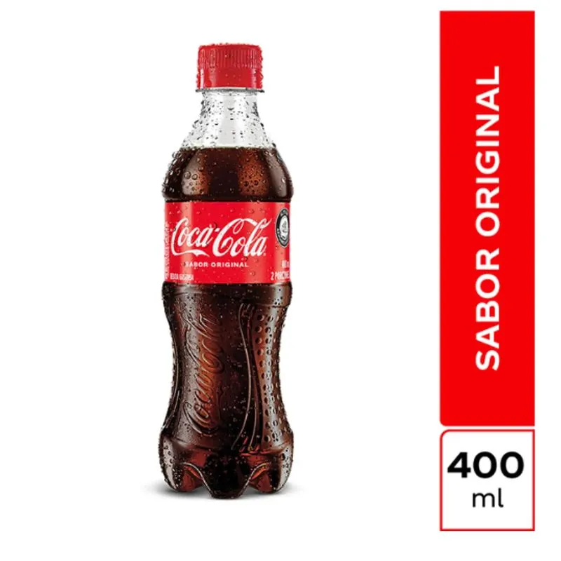 Gaseosa coca cola original x 400 ml - Supermercados La 80 | Compra online