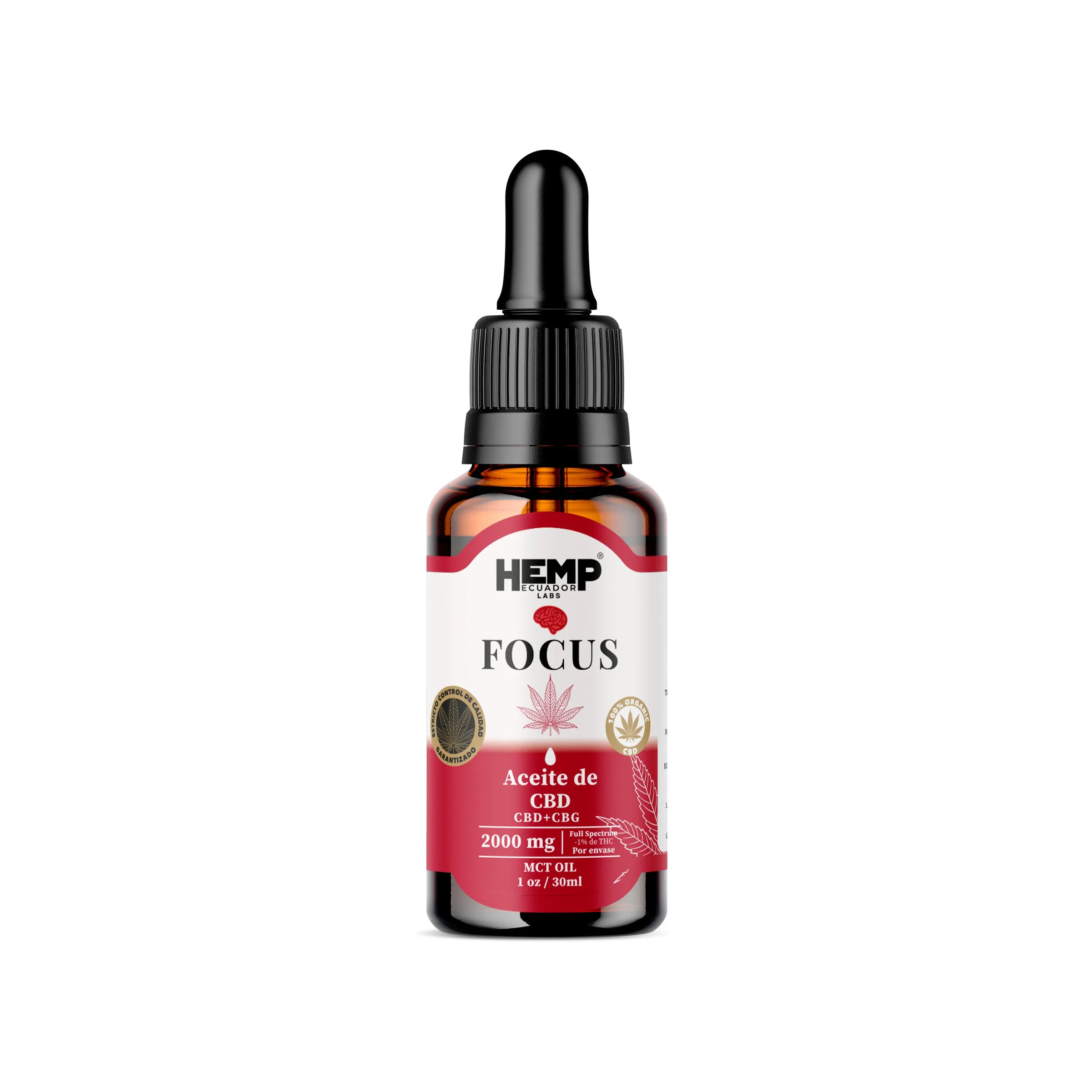 FOCUS FORMULA MAGISTRAL PARA LA CONCENTRACIÓN 30ml - HempEcuador Labs ...