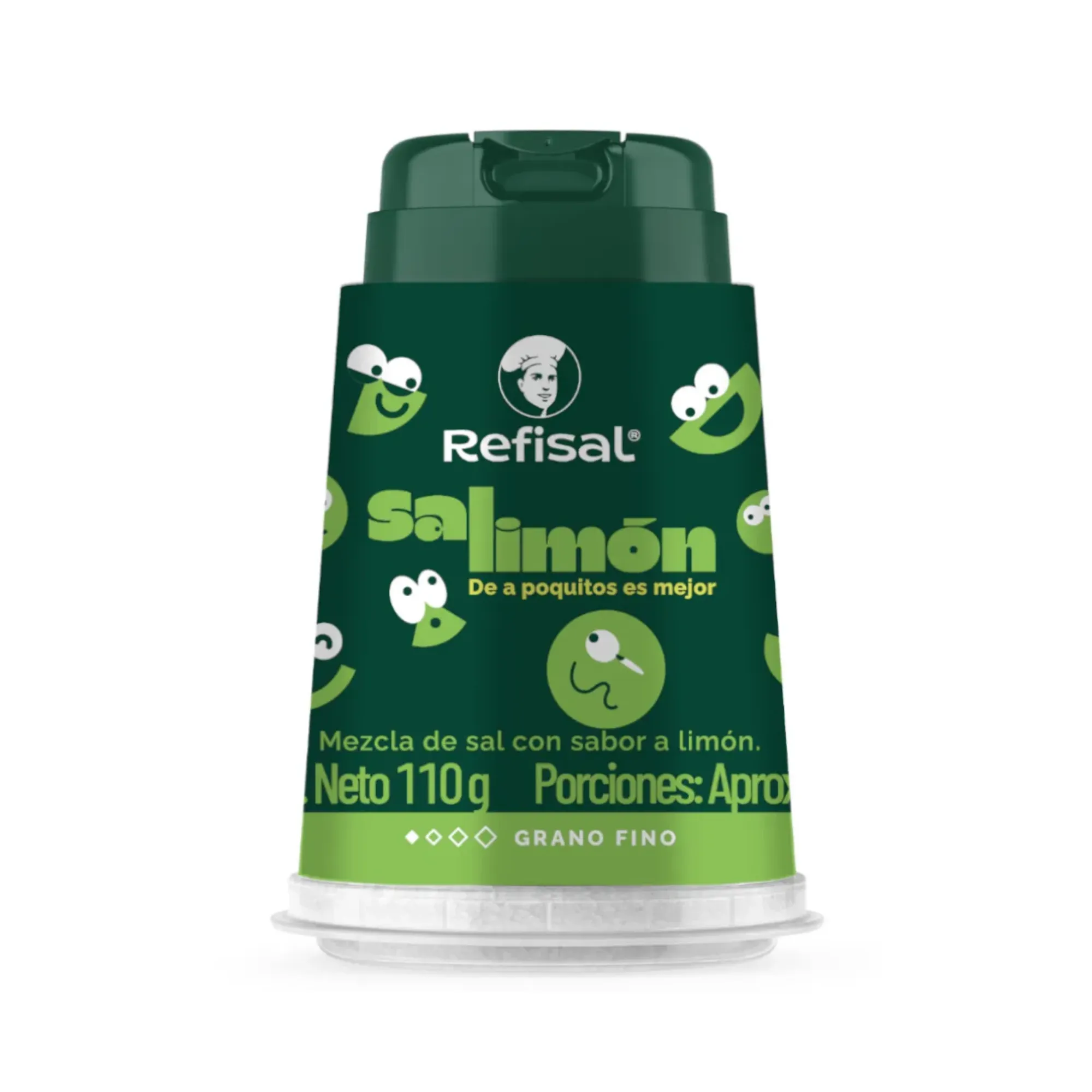 MEZCLA DE SAL CON LIMON REFISAL ALTA PUREZA 110G SALERO - Supermercados ...