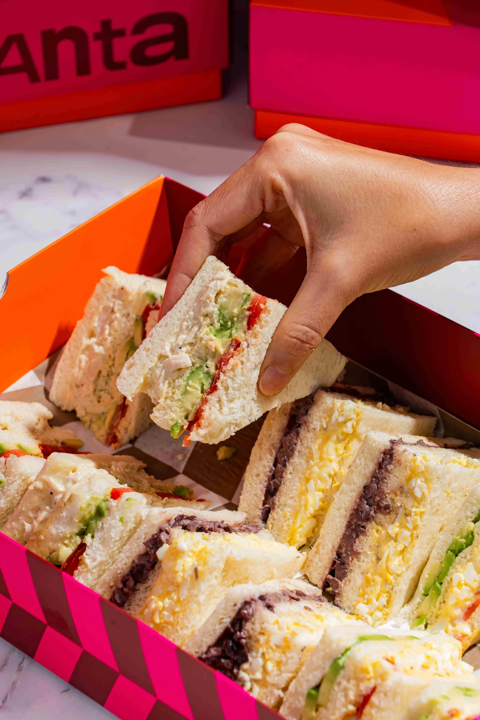 Bandeja de 6 Mini triples - TANTA - Restaurante peruano