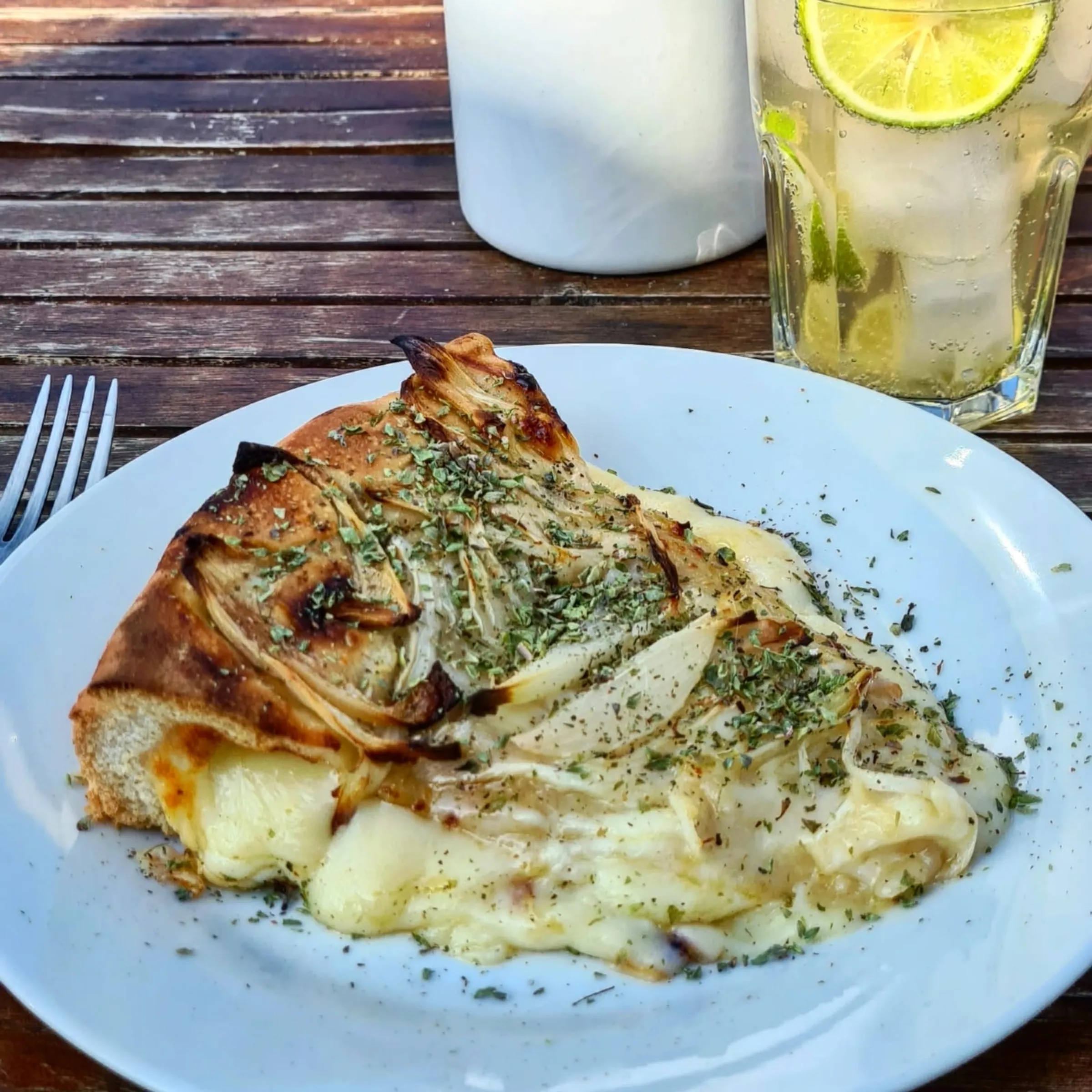 Pizza rellena (porción) - En Gregoria cocina encontrarás auténtica ...