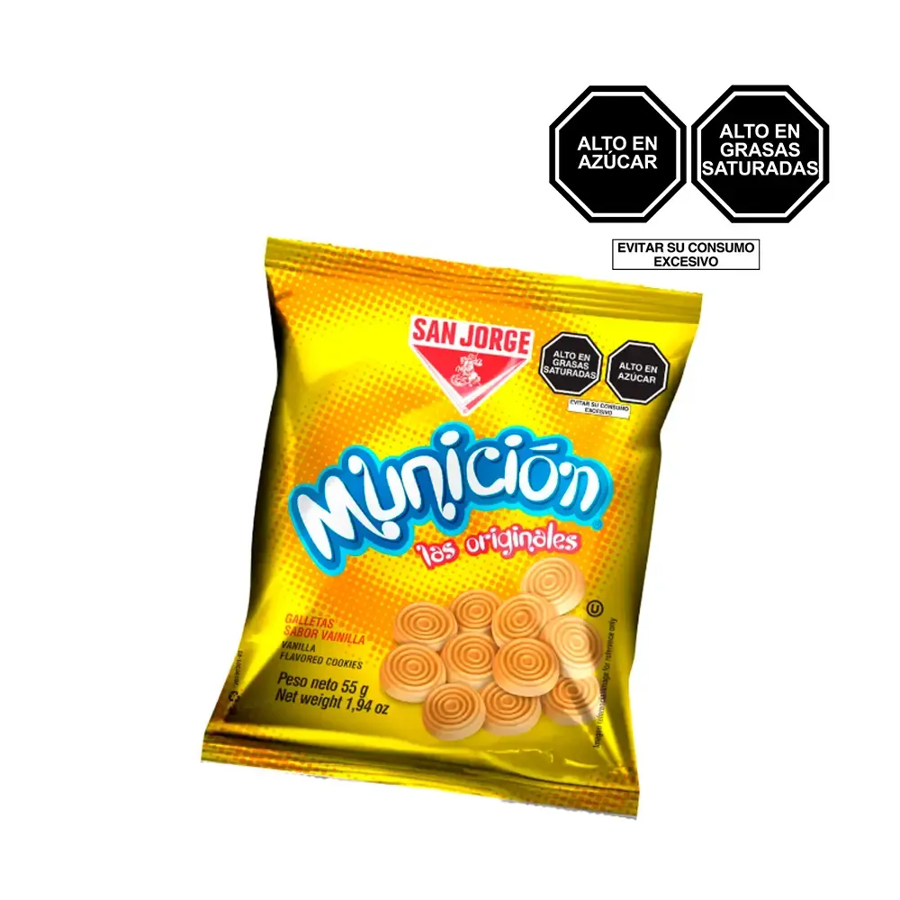 Galleta Munición San Jorge 55 gr - Tambo | Cada vez más cerca