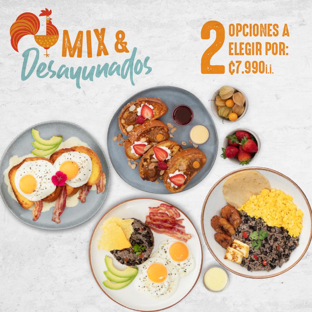 Rosti Costa Rica | Descubrí el Menú de Rosti