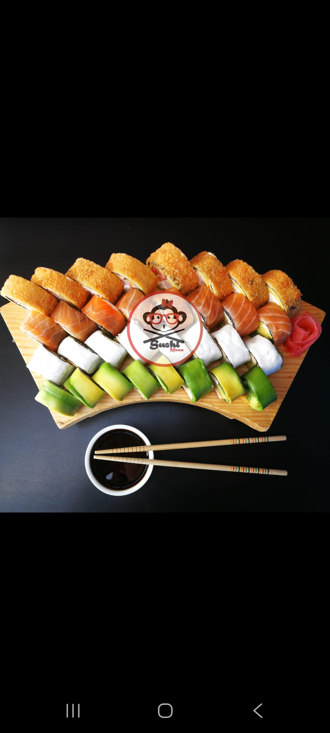sushi mona, restaurante y delivery de sushi, mucha calidad y variedad